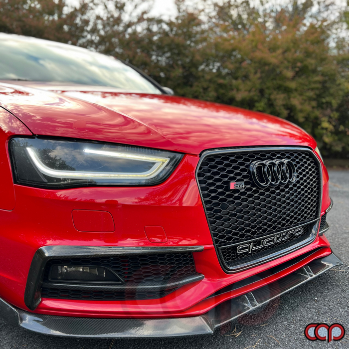 2013-2016 Audi RS4 Real Carbon Fiber Honeycomb Grille | B8.5 Audi A4/S4