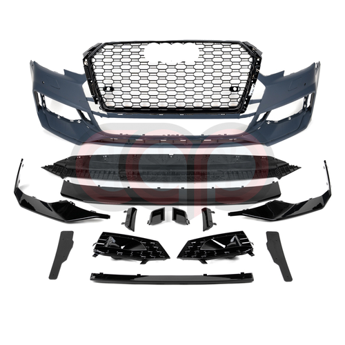 B9 RS4 Bumper Kit | Fits 2017-2019 Audi A4/S4