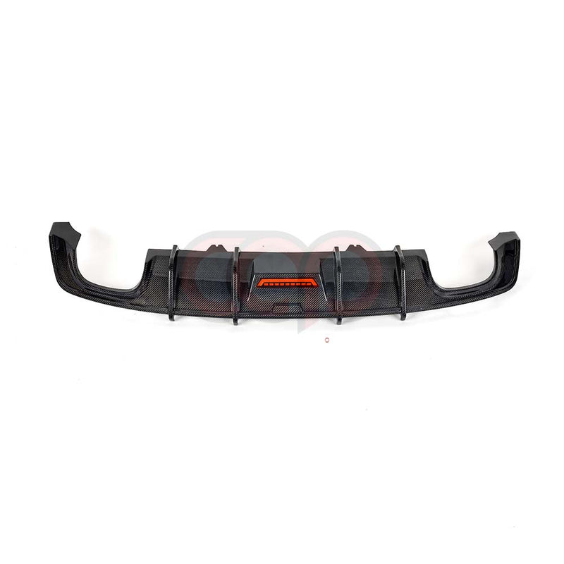 Audi A5 S-Line/S5 B9 Rear Diffuser | Carbon Fiber Diffuser with LED
