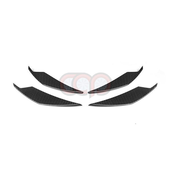 2021-2024 BMW G80 M3 & G82/G83 M4 - Dry Carbon Fiber Front Canards