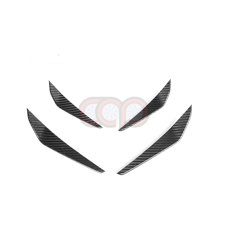 2021-2024 BMW G80 M3 & G82/G83 M4 - Dry Carbon Fiber Front Canards