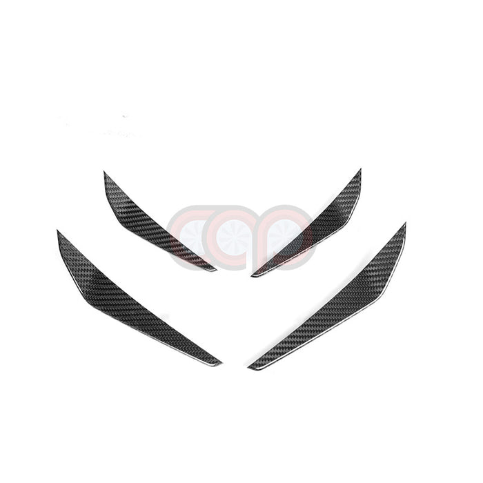 2021-2024 BMW G80 M3 & G82/G83 M4 - Dry Carbon Fiber Front Canards