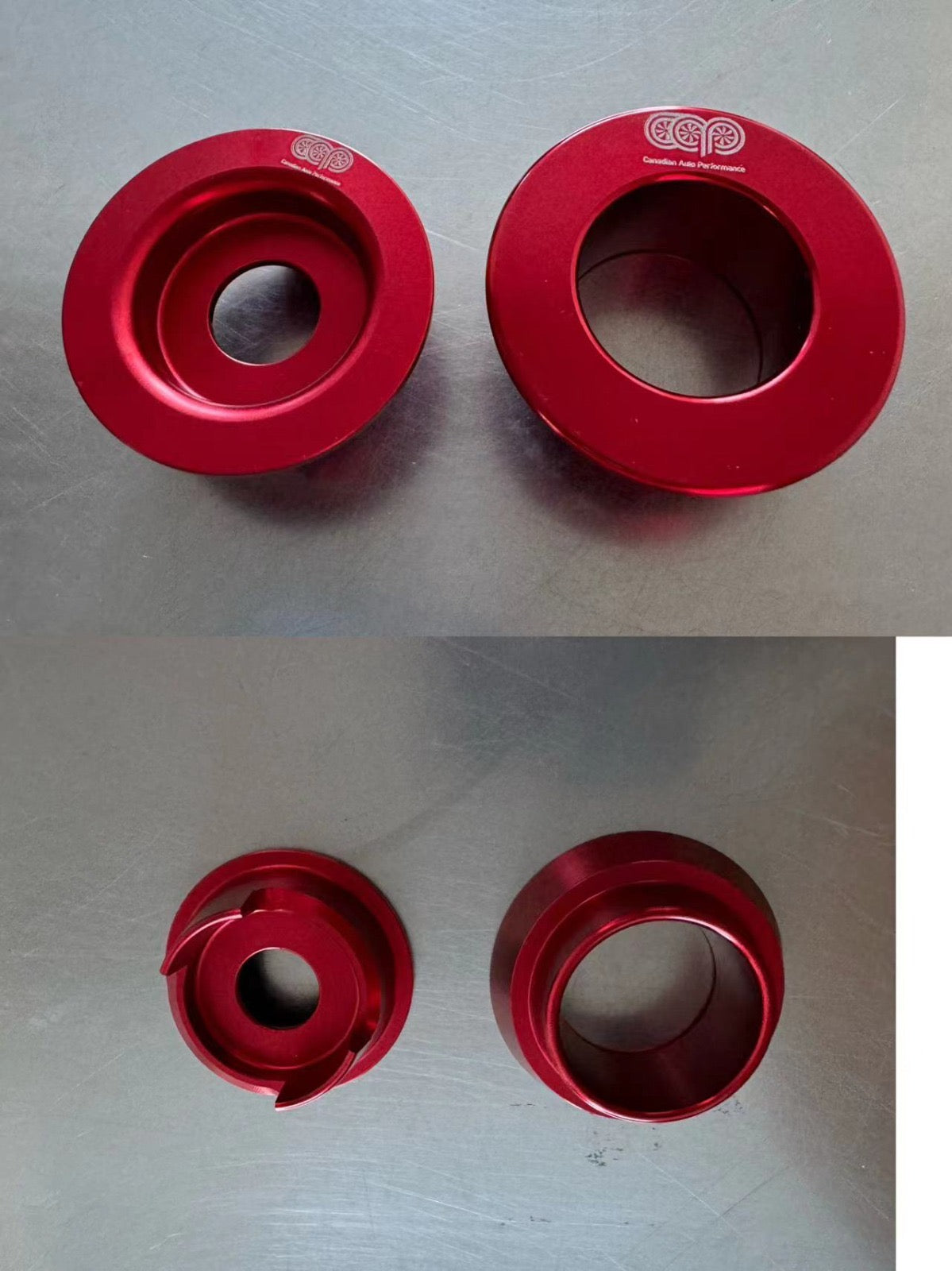 CAP Rear Differential Mount Upgrade Insert Kit - Audi - B8/B8.5 A4/S4,