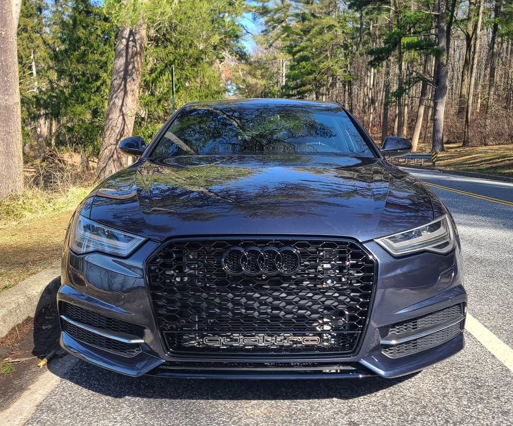 2016-2018 Audi RS6 Honeycomb Grille Quattro | C7.5 Audi A6/S6