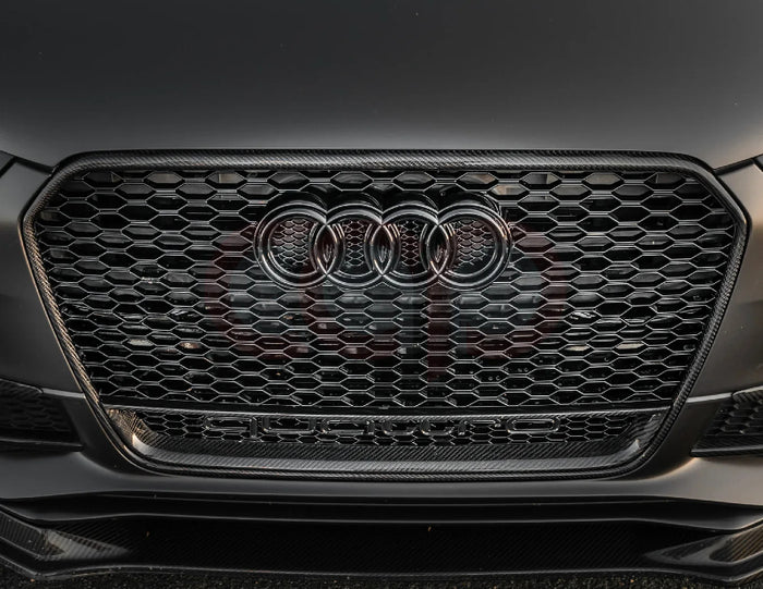 2013-2016 Audi RS4 Real Carbon Fiber Honeycomb Grille | B8.5 Audi A4/S4
