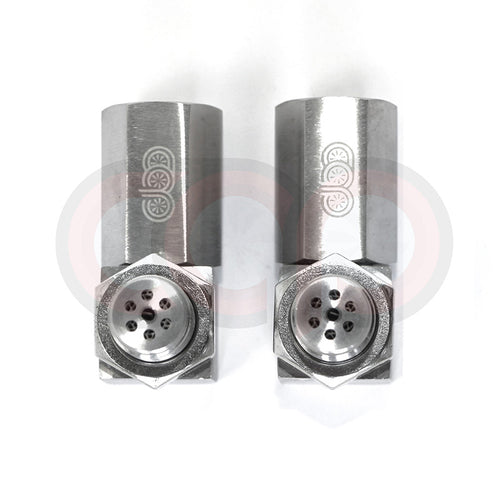 Universal O2 Spacer 90 Degree - Set of 2 (Pair) | Can Auto Performance